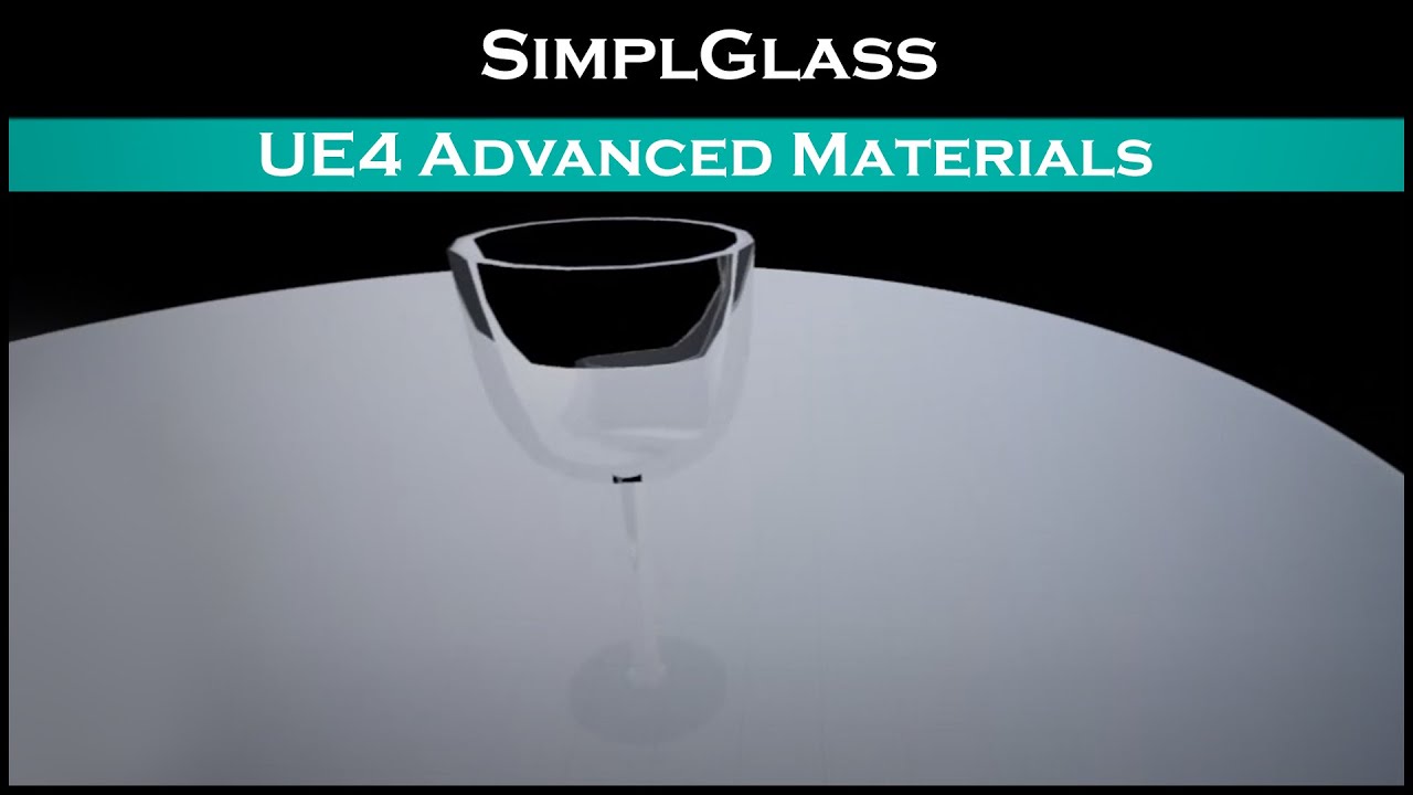 Ue4: advanced materials (Ep. 15 Making Simple Glass) - YouTube