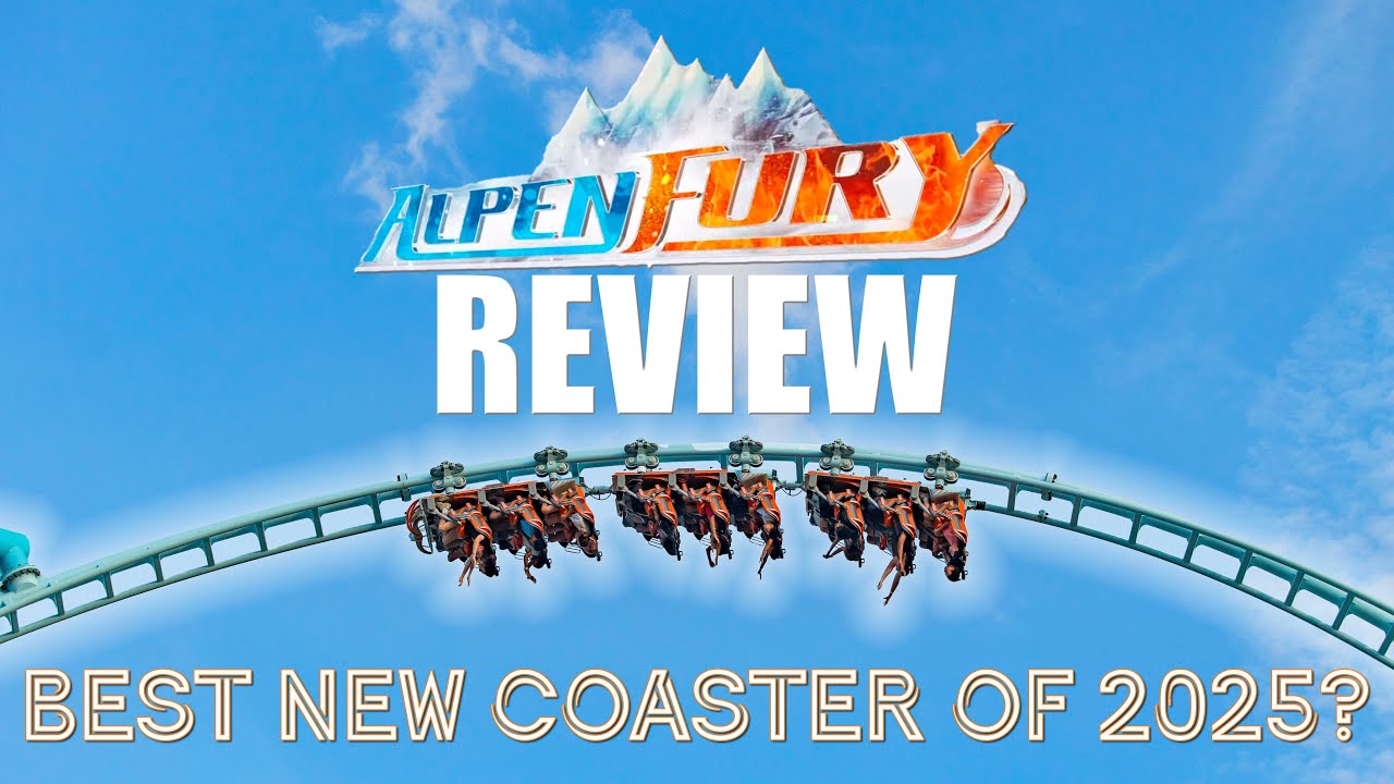 AlpenFury Review | Canada’s Wonderland’s INSANE New Launch Coaster ...