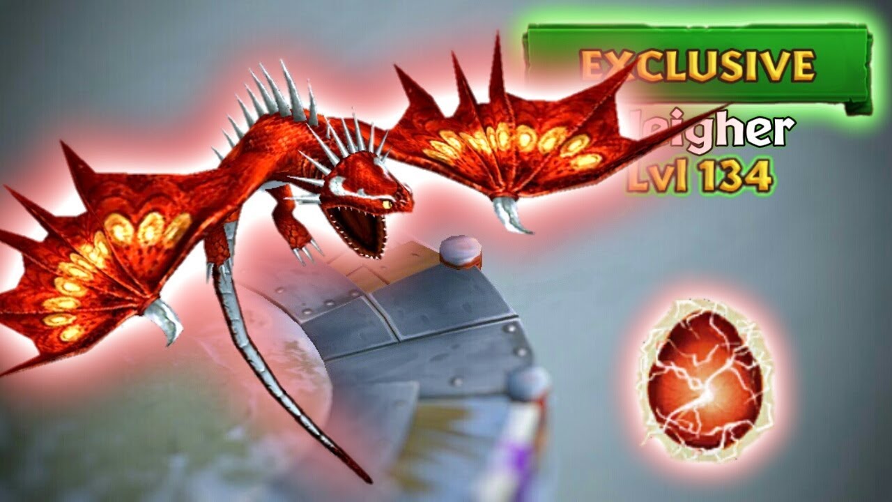 Sleigher (New Exclusive Skrill) Titan Mode Max Level 134 | Dragons ...