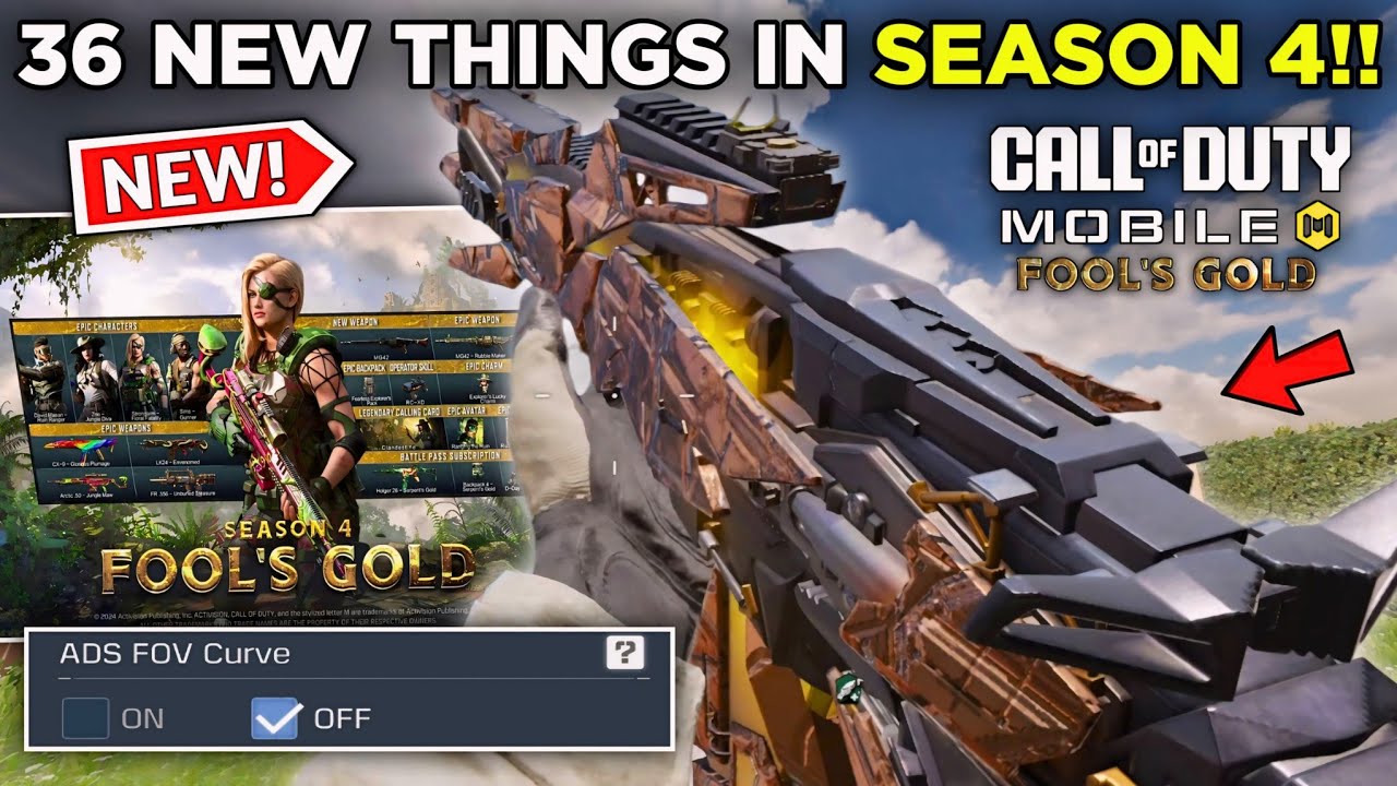 36 New Things In Cod Mobile Season 4! (2024) - YouTube