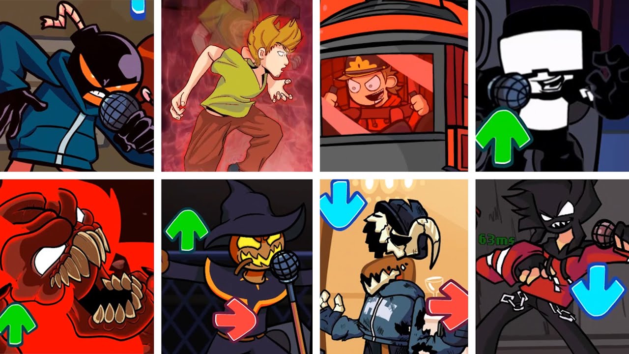 FNF God Eater Big Mashup 16 Mod (FNF God Eater Big Mashup but Everyone ...