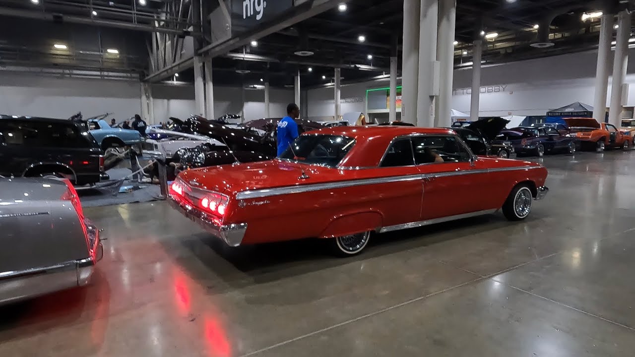 Houston, Tx Lowrider Magazine Super Show 2021 Set Up Day!!! - YouTube