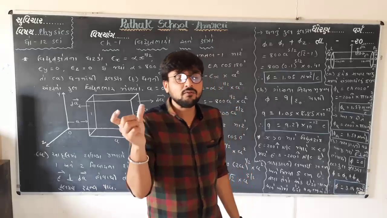 12 Science | Physics | ch_1 | Lecture 18 | Pathak School Amreli - YouTube