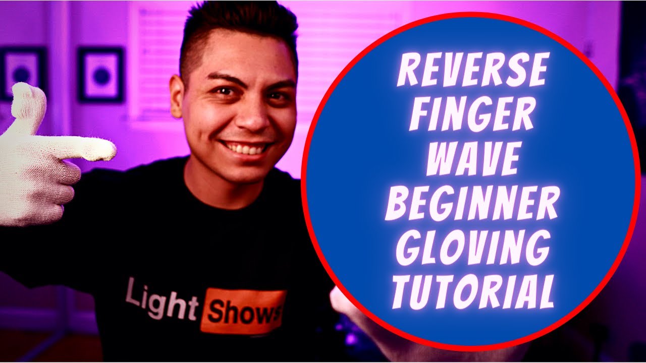 How To Do a Reverse Finger Wave | A Beginner Gloving Tutorial by LucyDrop - YouTube