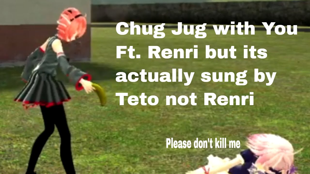 [UTAU - Gmod] Teto Struggles to sing Chug Jug with You - YouTube
