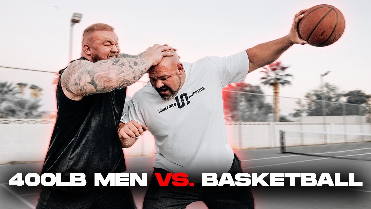 I CHALLENGED HAFTHOR TO A GAME OF BASKETBALL - YouTube