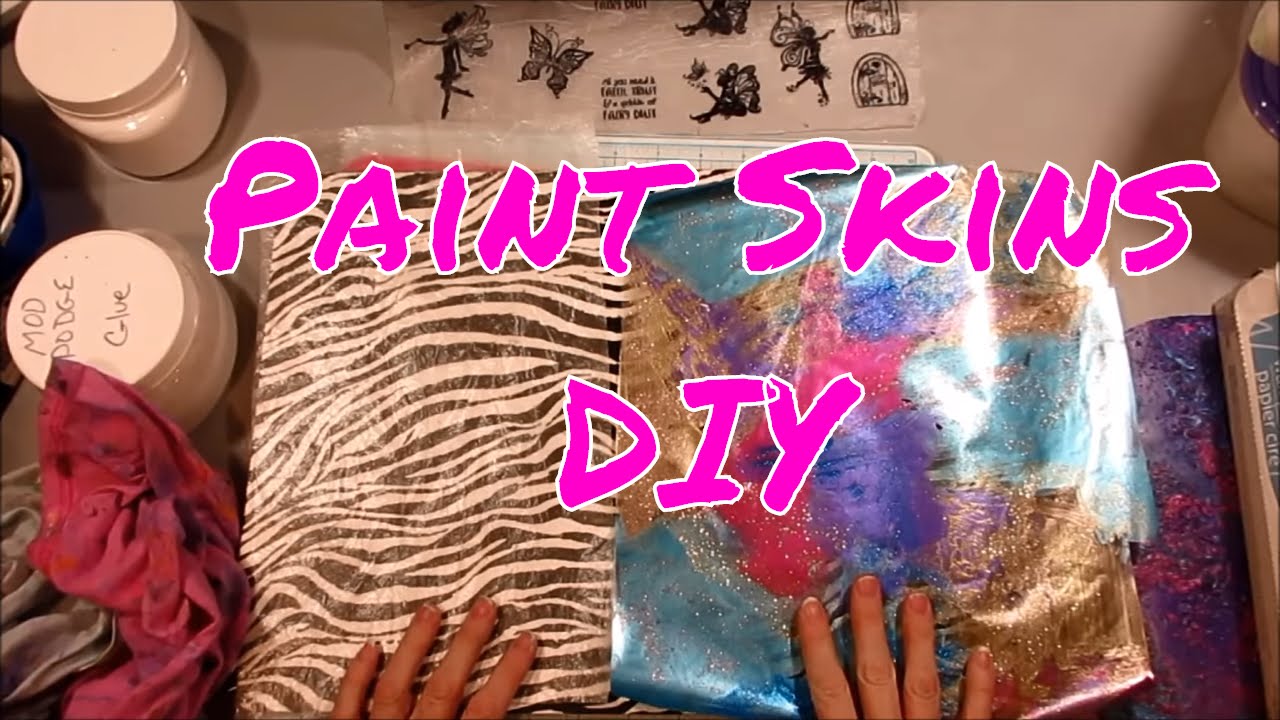 Various Paper/Paint Skin Experiments Part 1 - Making some Cool Stuff ...