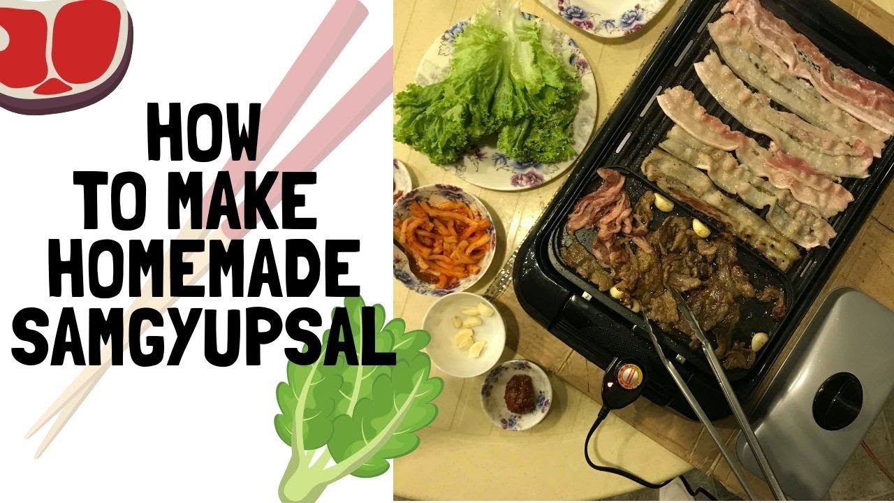 HOW TO MAKE HOMEMADE SAMGYUPSAL | APINCHOFCARINA - YouTube