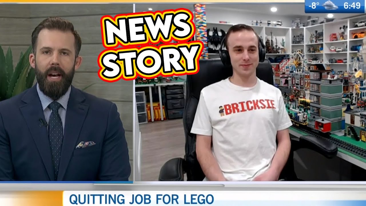 Bricksie was on the News!! - YouTube