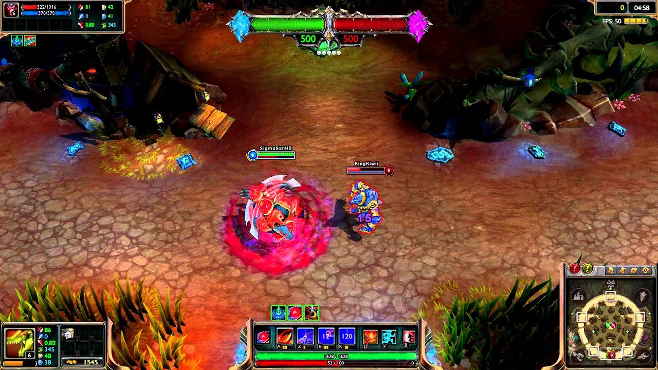 Rune Wars Renekton - Skin Spotlight League of Legends - YouTube