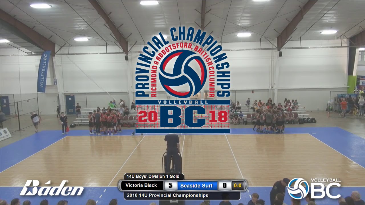 2018 Volleyball BC Provincial Championships - 14U Boys' Div.1 Gold ...