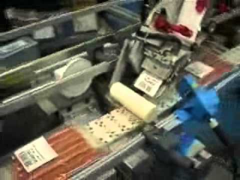Paketlenmiş et ürünü - Otomatik etiketleme - Bas & Yapıştır