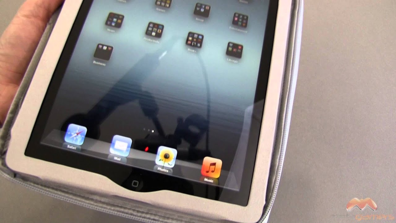iPad Case Review: Aquavibe Zip Pad - YouTube