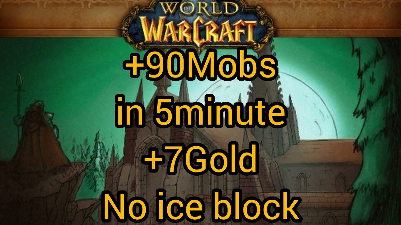 Wow classic mage guide sm cath without iceblock - YouTube