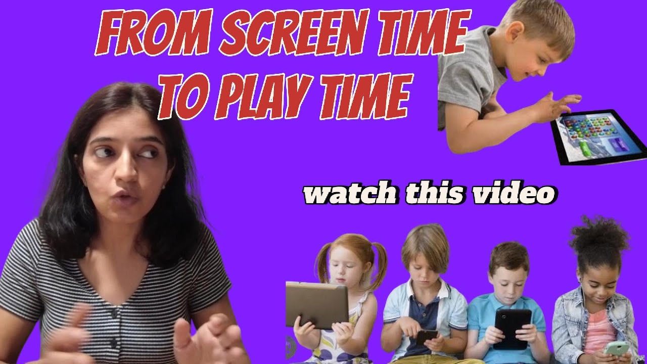 Ways to keep kids away from screen - YouTube