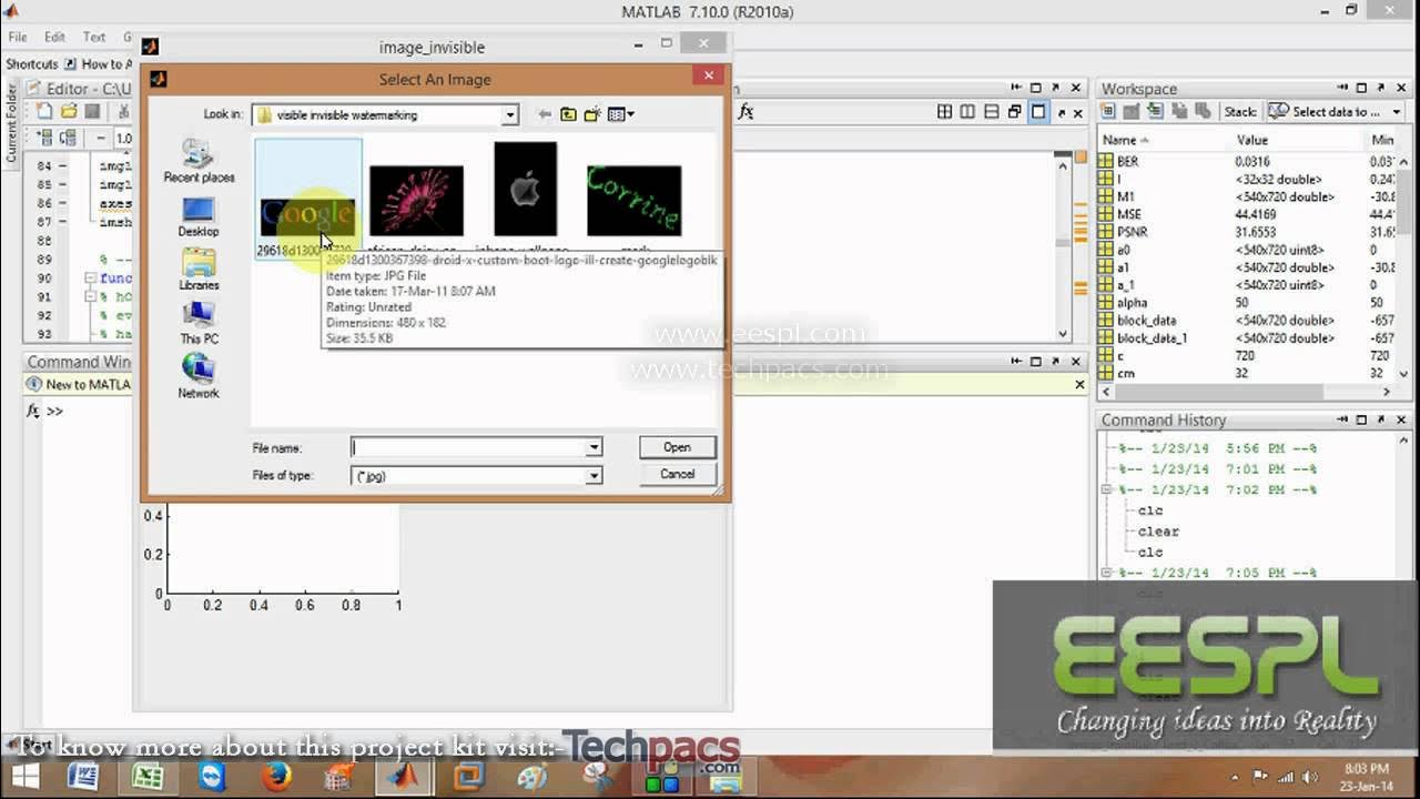 Wavelet Image Watermarking using DWT and with Matlab code (latest ...