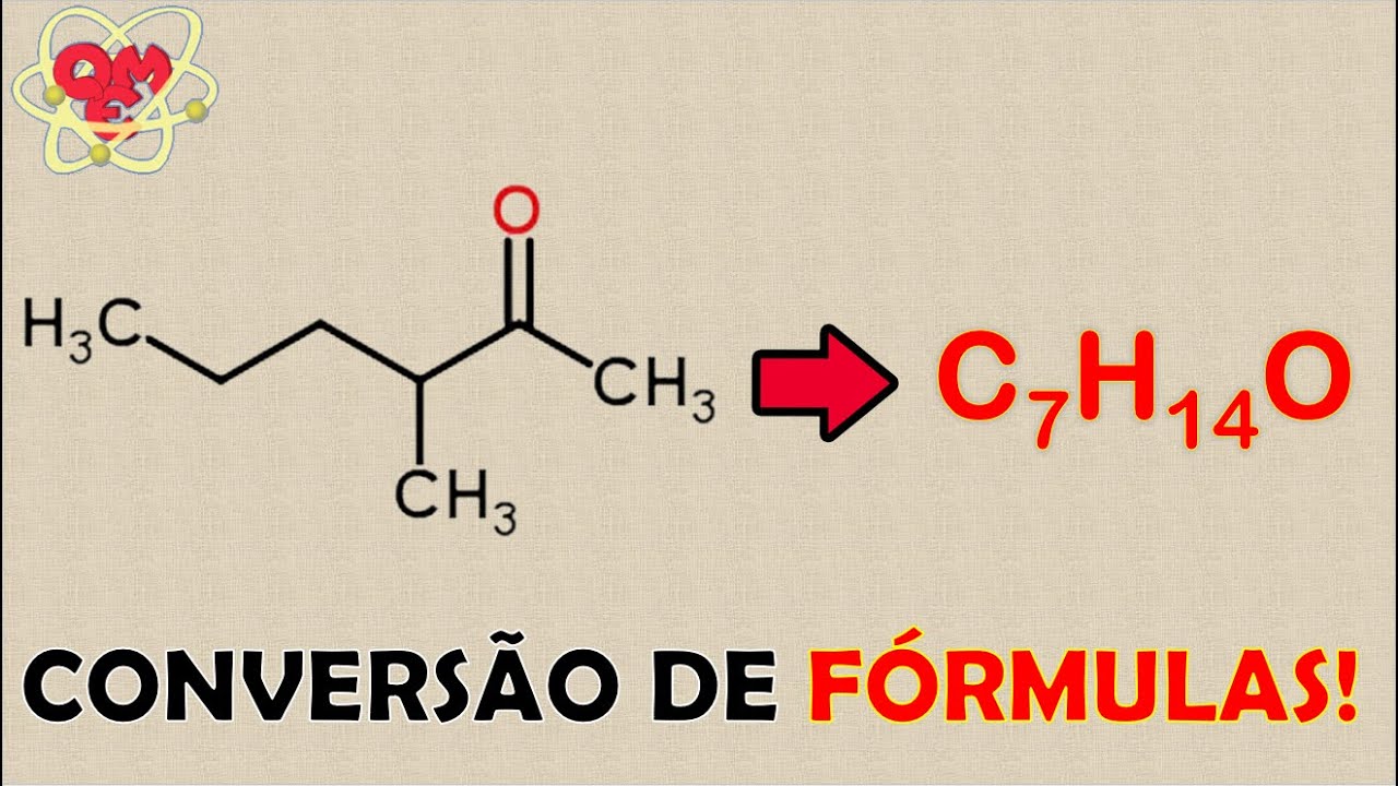 Como determinar a FÓRMULA MOLECULAR de um COMPOSTO ORGÂNICO. - YouTube