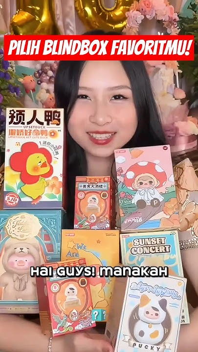 Wah! Manakah Blind Box Paling Lucu & Keren yang Pengen Kamu Unboxing?😍🍓 #fyp - YouTube
