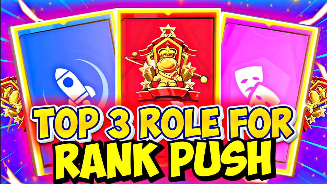 TOP 3 ROLES FOR RANK PUSH || SUPER SUS AMONG US 3D VERSION || LEGEND ...