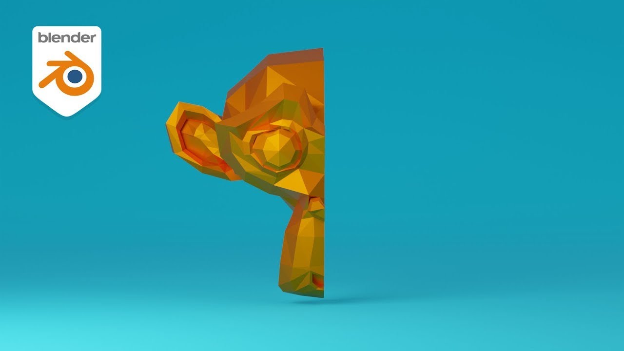 Cut Objects In Half In Blender | Blender Tutorial - YouTube