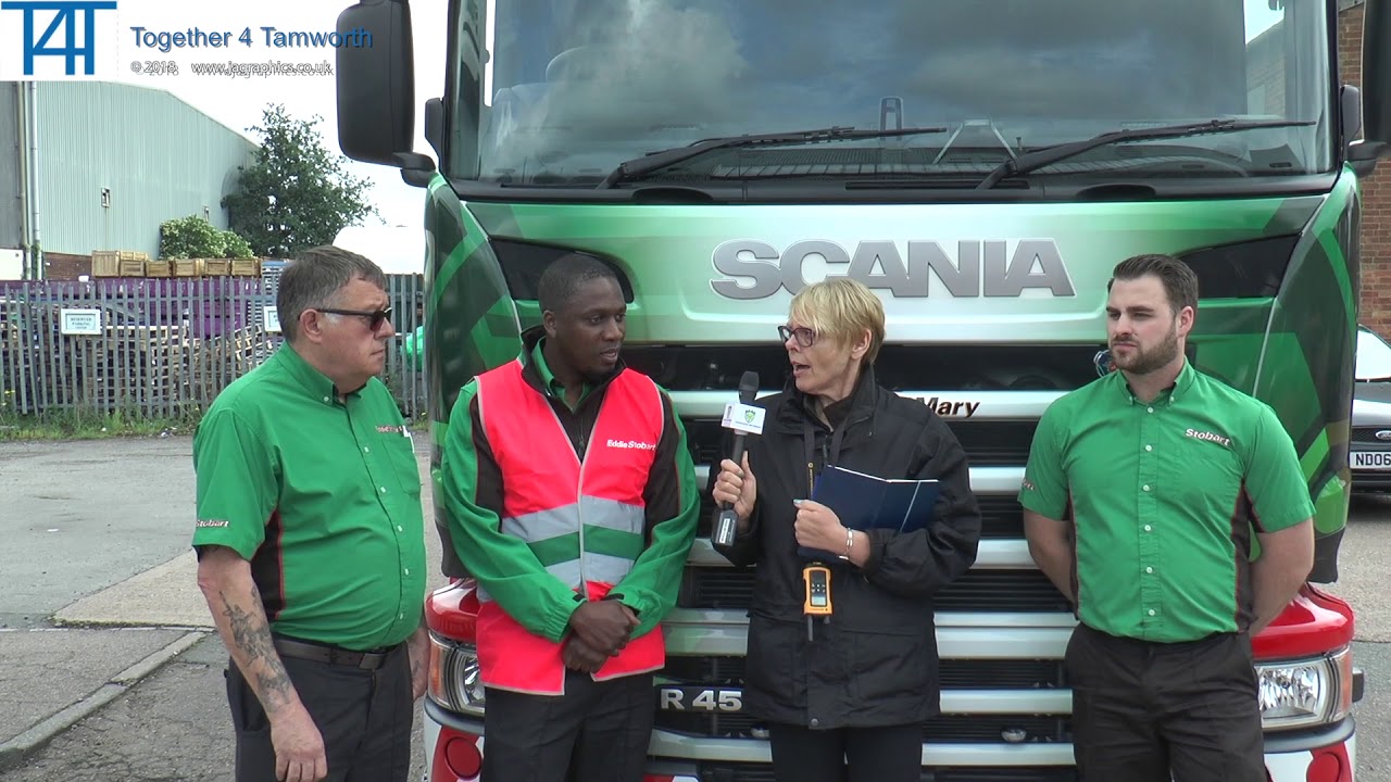 Eddie Stobart Drivers at Tamworth Carnival - YouTube