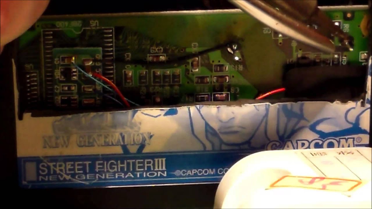 CPS3 Quick Battery Swap Demonstration: SFIII: 3rd Strike - YouTube