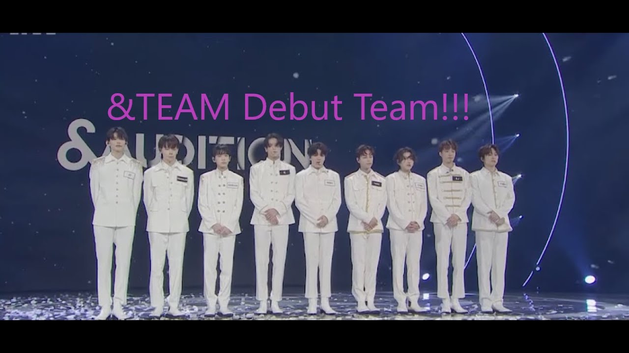 &TEAM Debut Line up & Debut date!!! - YouTube