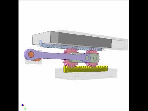 Reciprocating-table drive - YouTube