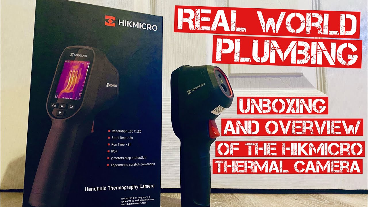 UNBOXING & REVIEW of the "HIKMICRO E1L" Thermal Imaging handheld camera. PLUMBING TOOLS - YouTube