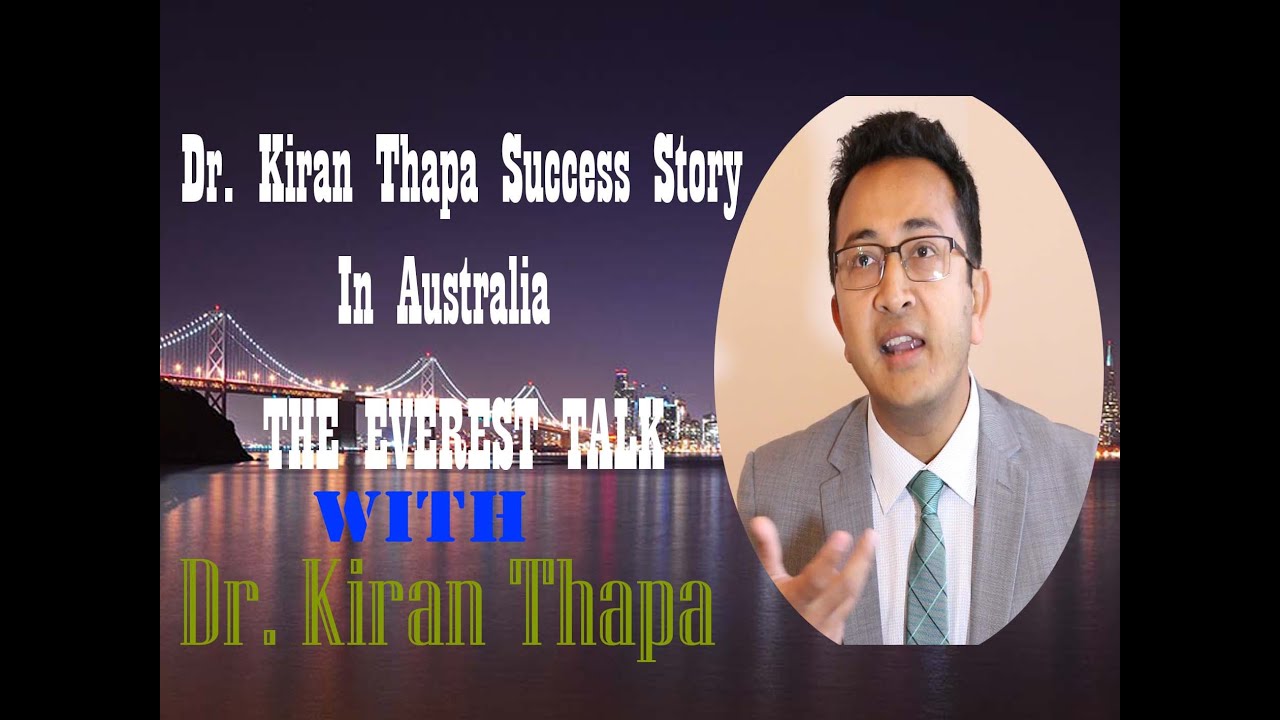 The Everest Talk With Dr. Kiran Thapa - YouTube