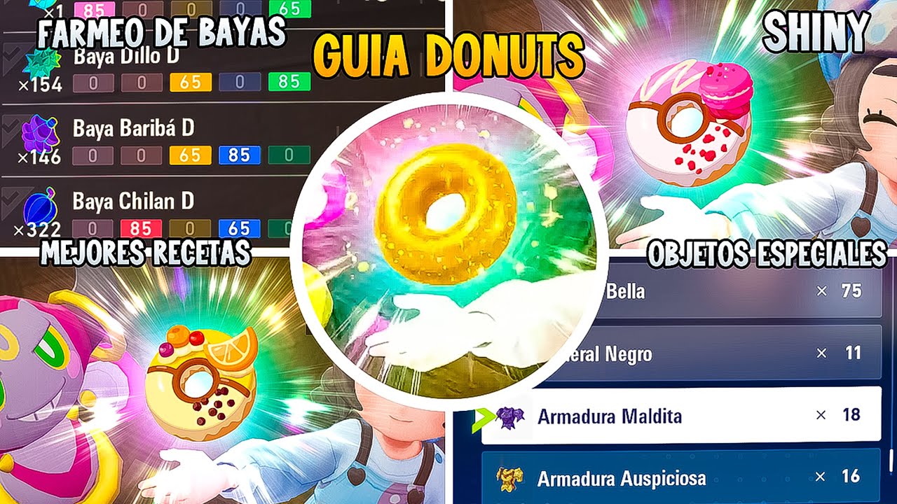 GUIA COMPLETA para HACER DONUTS BARATOS y EXCLUSIVOS en 5 MINUTOS en ...