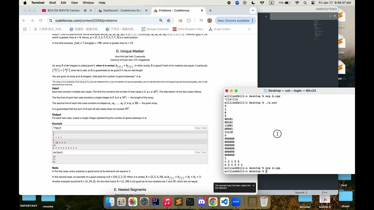 Codeforces round 997 screencast - YouTube