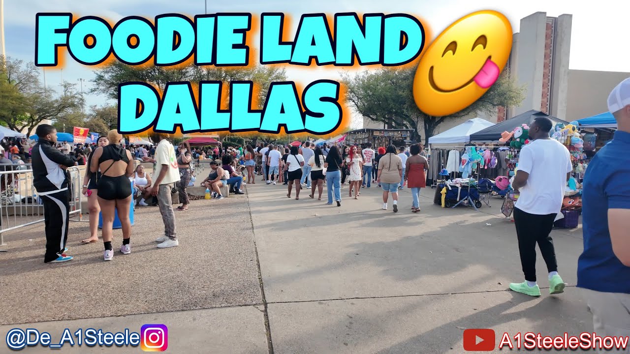 Foodie Land Festival Dallas Tx - YouTube