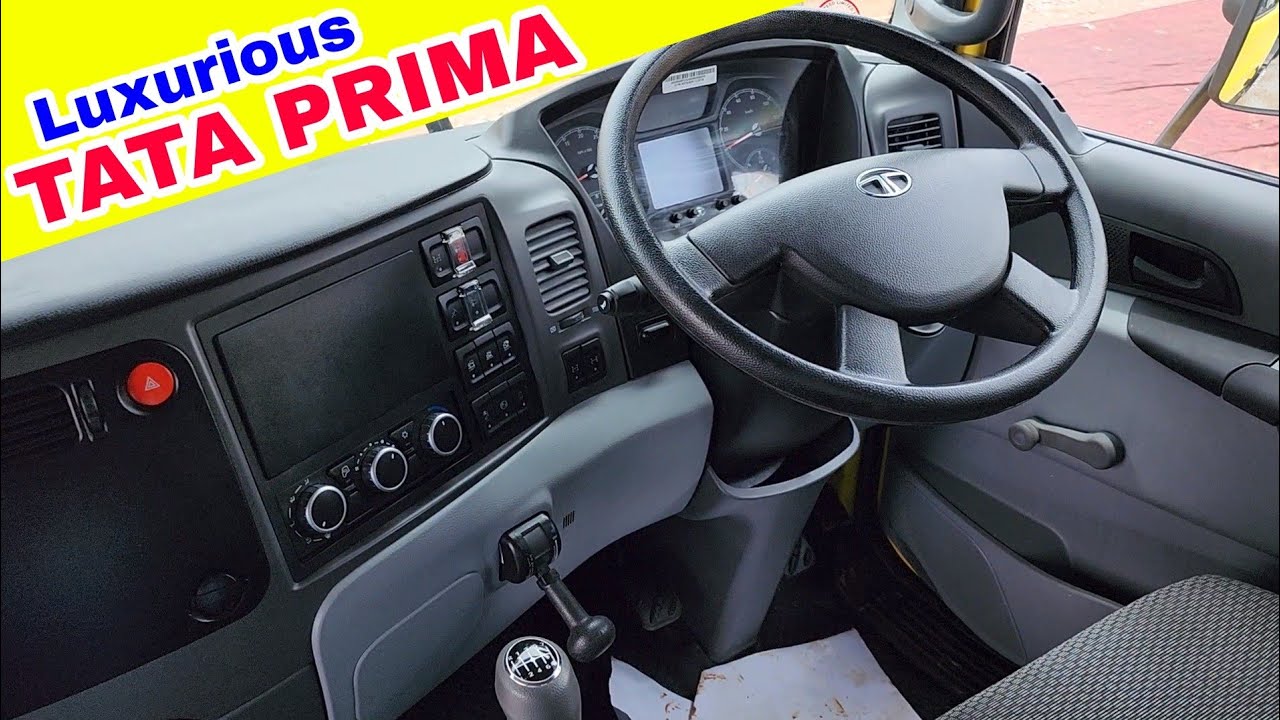 Tata Prima Bus Interior