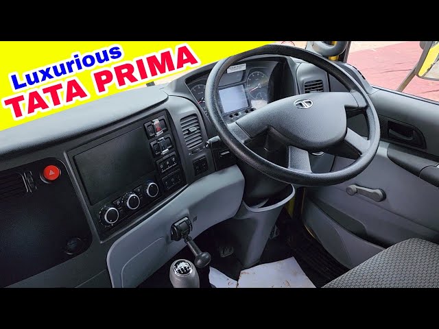 Tata Prima Car Interior
