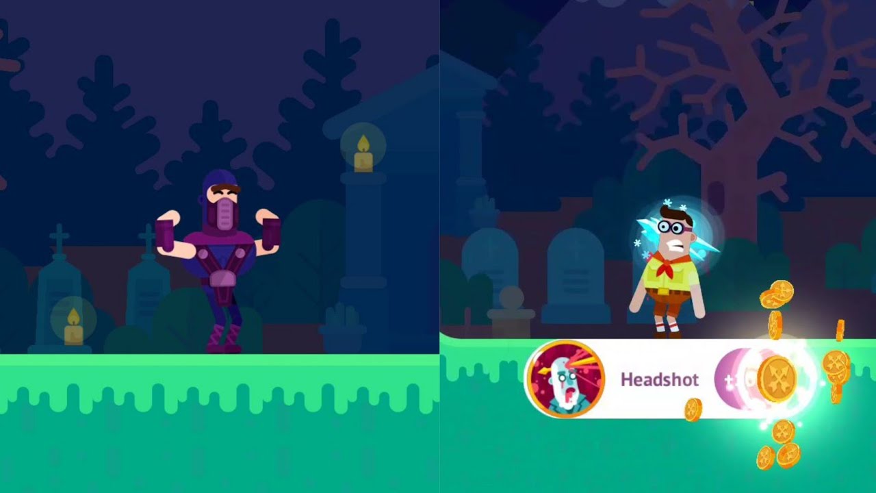 Ultimate Bowmaster Remastered Brutal Headshot Gameplay - YouTube