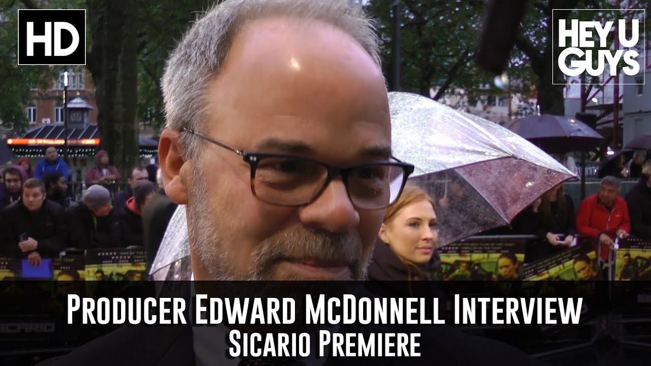 Producer Edward McDonnell Interview - Sicario Premiere - YouTube