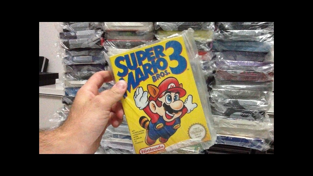 Collection et composition de jeux video nintendo NES par gorgul77 - YouTube