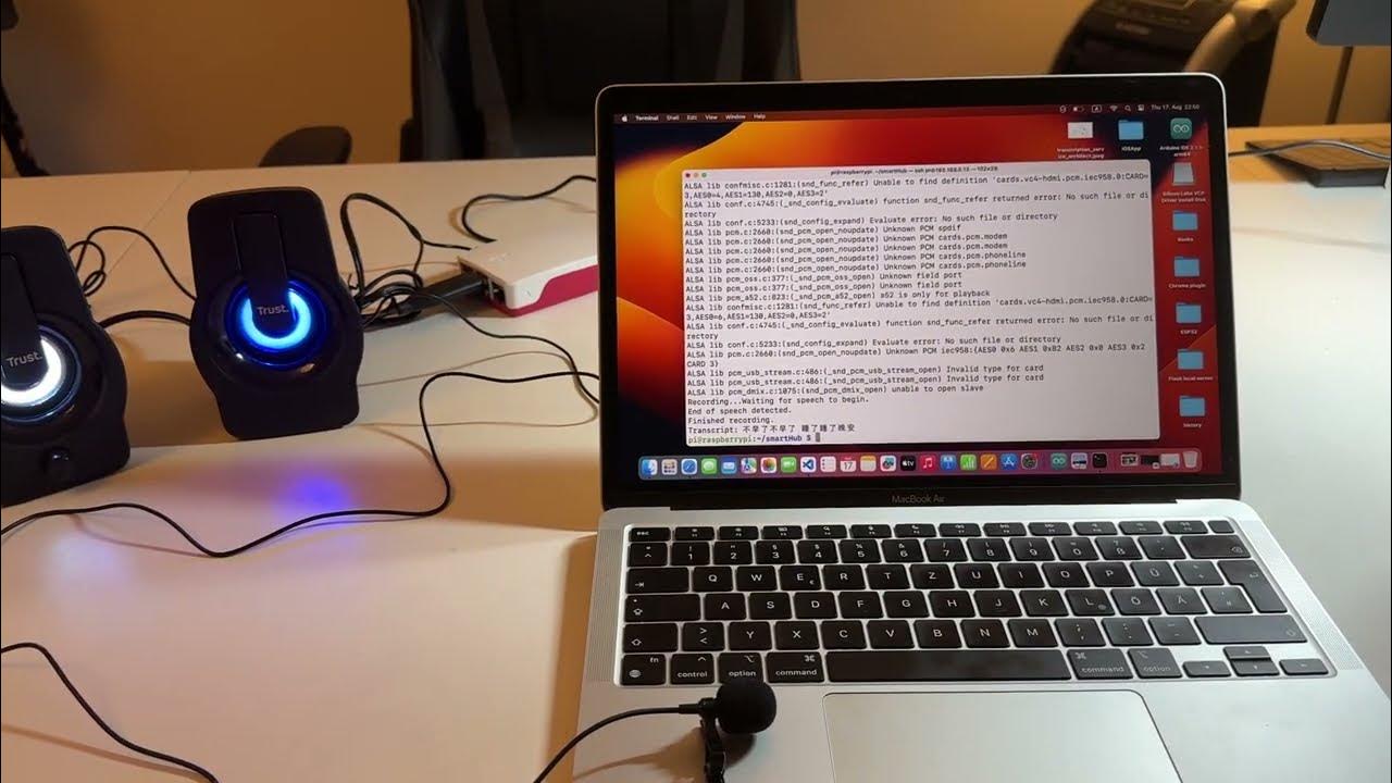 Run OpenAI Whisper API on Raspberry Pi - YouTube
