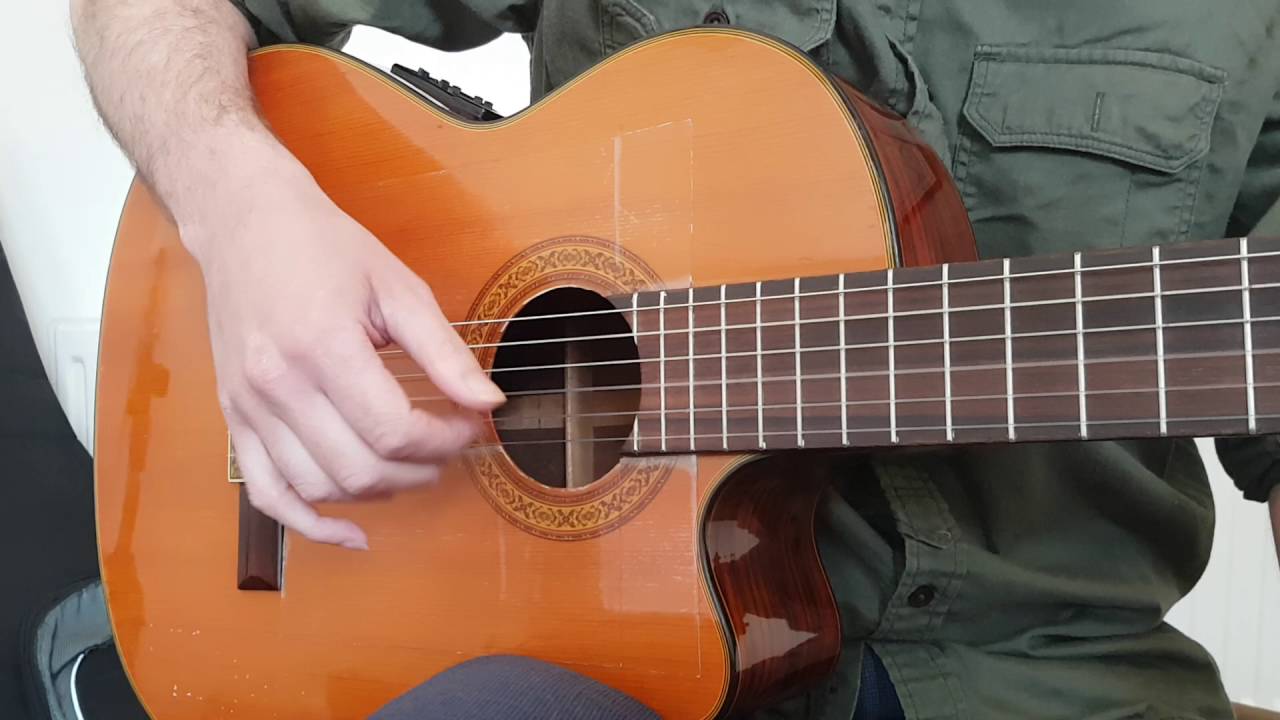 Travis Picking - Beginner Guitar Lesson 12 Bar Blues - YouTube