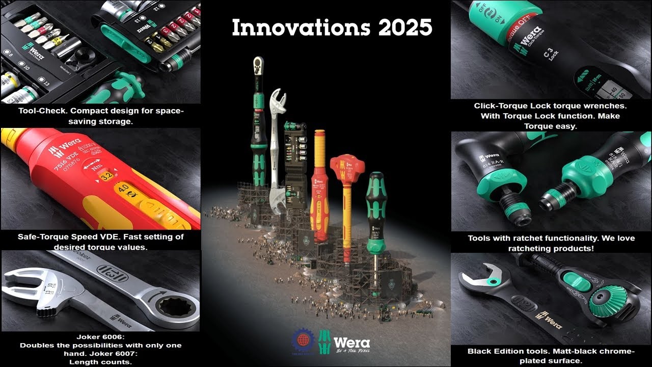 Wera Innovations 2025:Tool-Check | Joker 6006 | Innovative ratchet ...