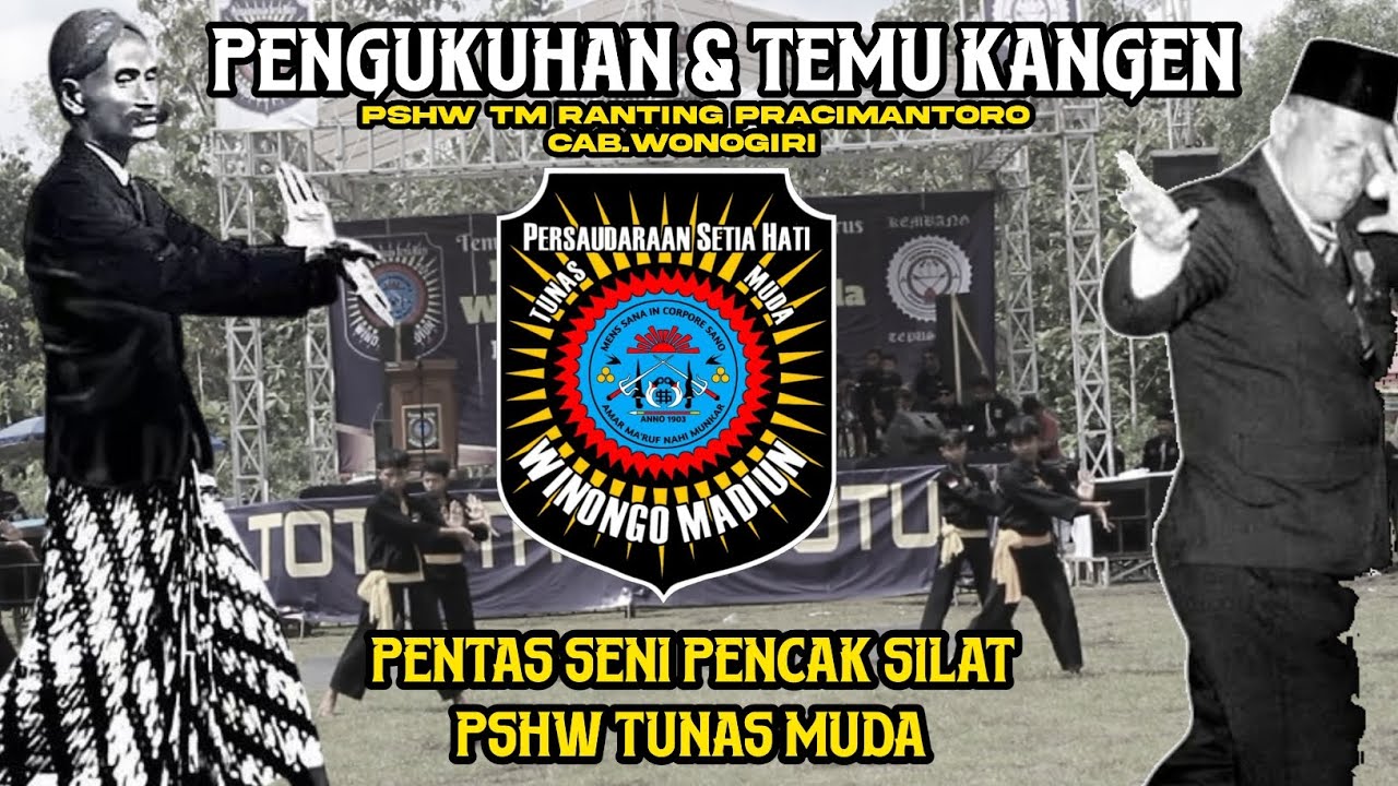 SENI PENCAK SILAT PSHW TM RANTING PRACIMANTORO CAB.WONOGIRI - YouTube