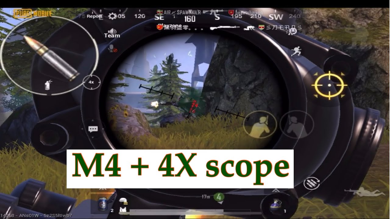 NO RECOIL ON 4X SCOPE | PUBG MOBILE - YouTube