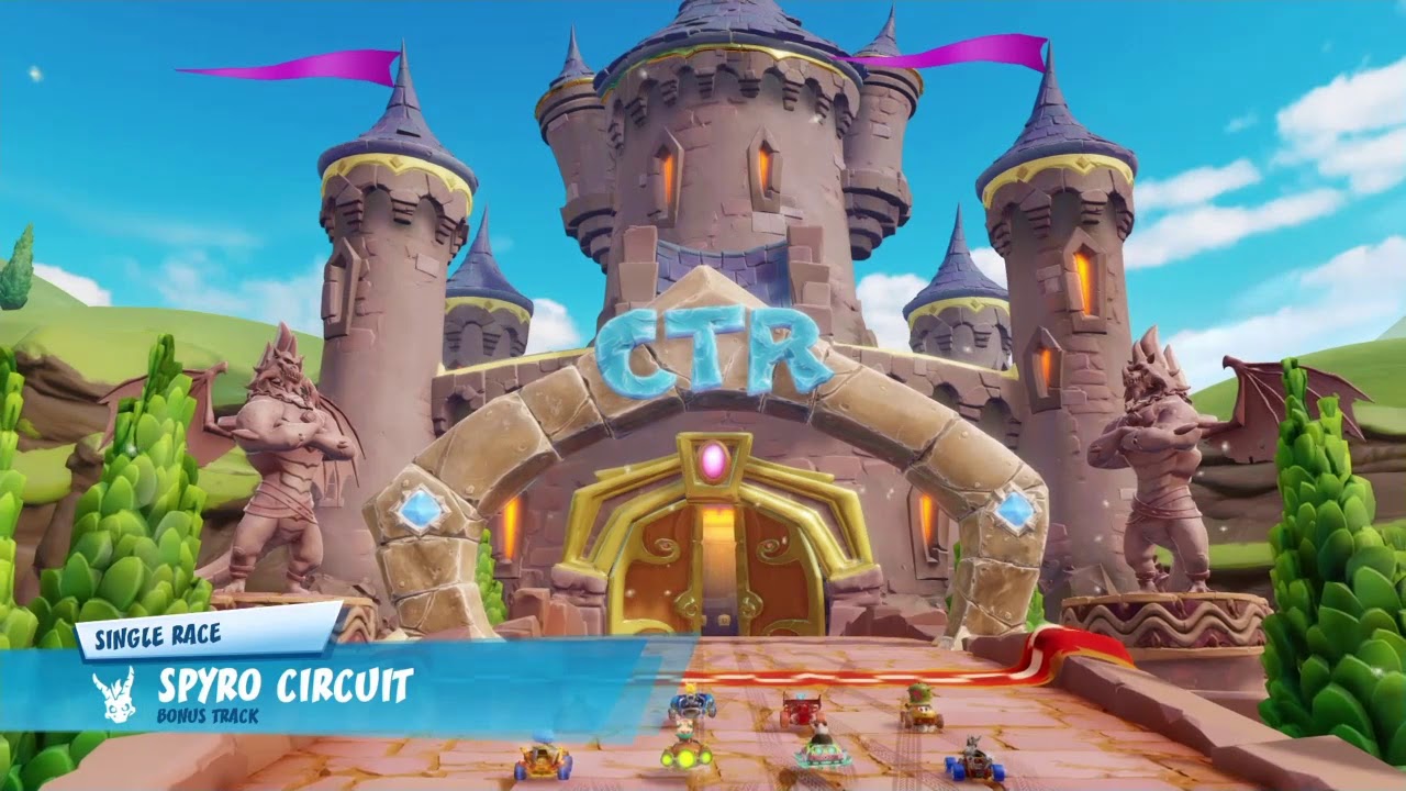 CTR Spyro Online GamePlay - YouTube