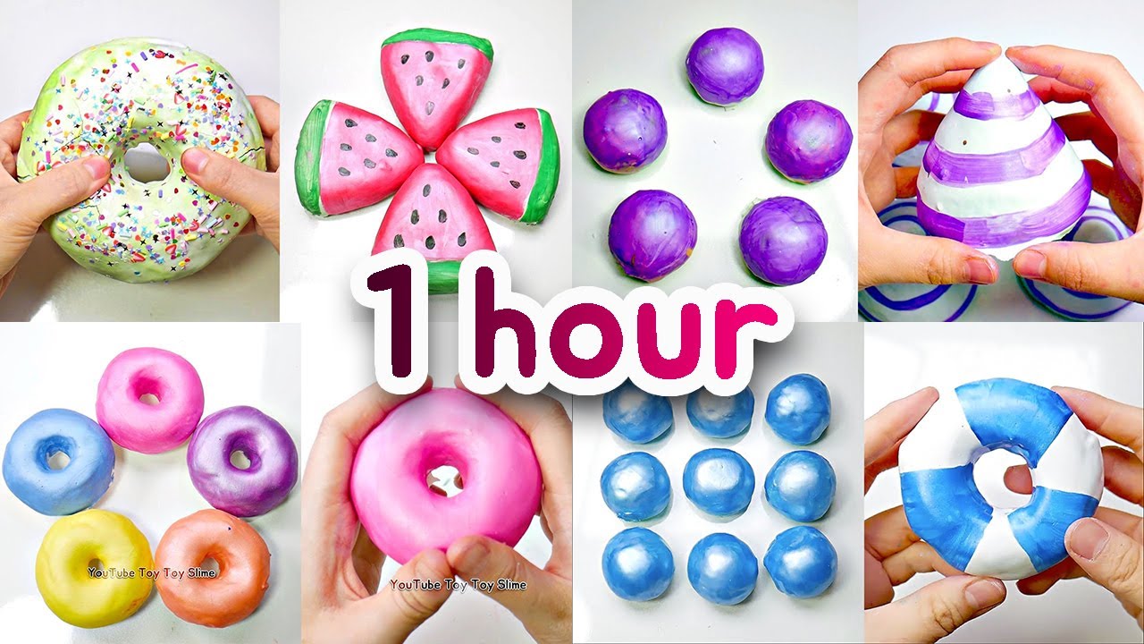 Plaster Clay Cracking ASMR 1hour Compilation - YouTube