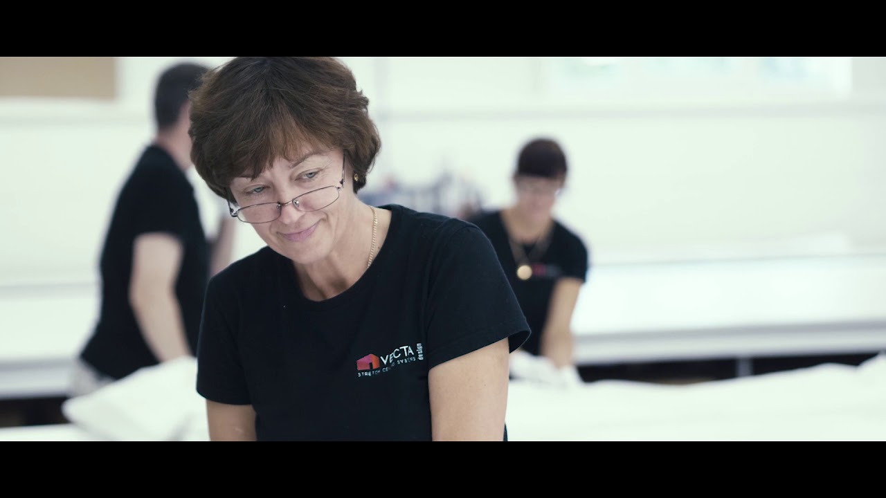 VECTA DESIGN - STRETCH CEILING SYSTEMS - YouTube