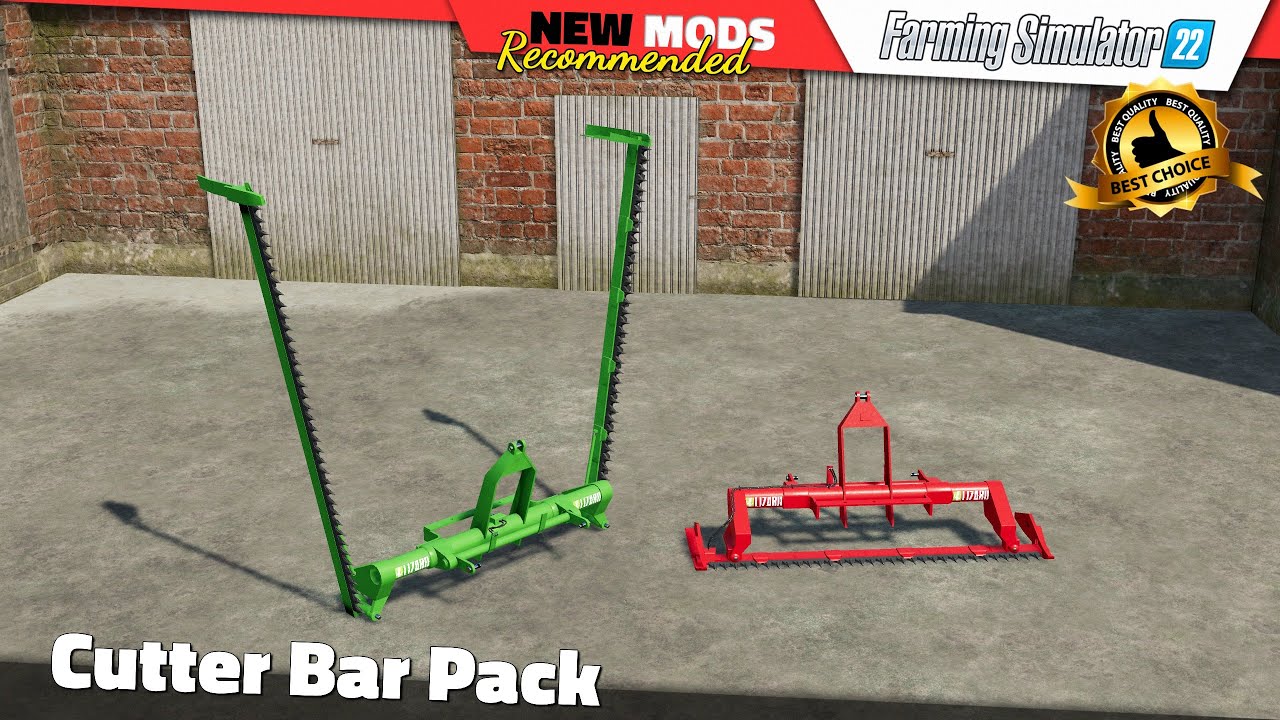 FS22 | Cutter Bar Pack - Farming Simulator 22 New Mods Review 2K60 ...