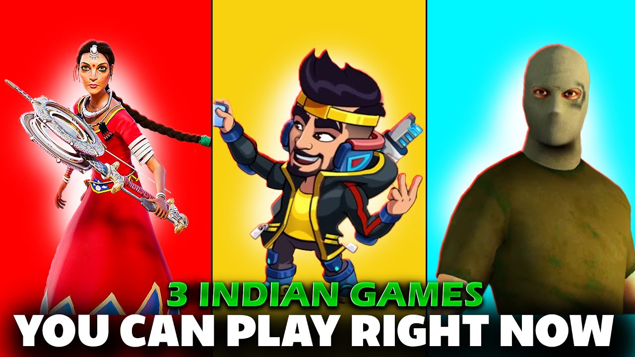 Top 3 Indian Mobile Games You Can Play right Now | Indian Games | Raji ...