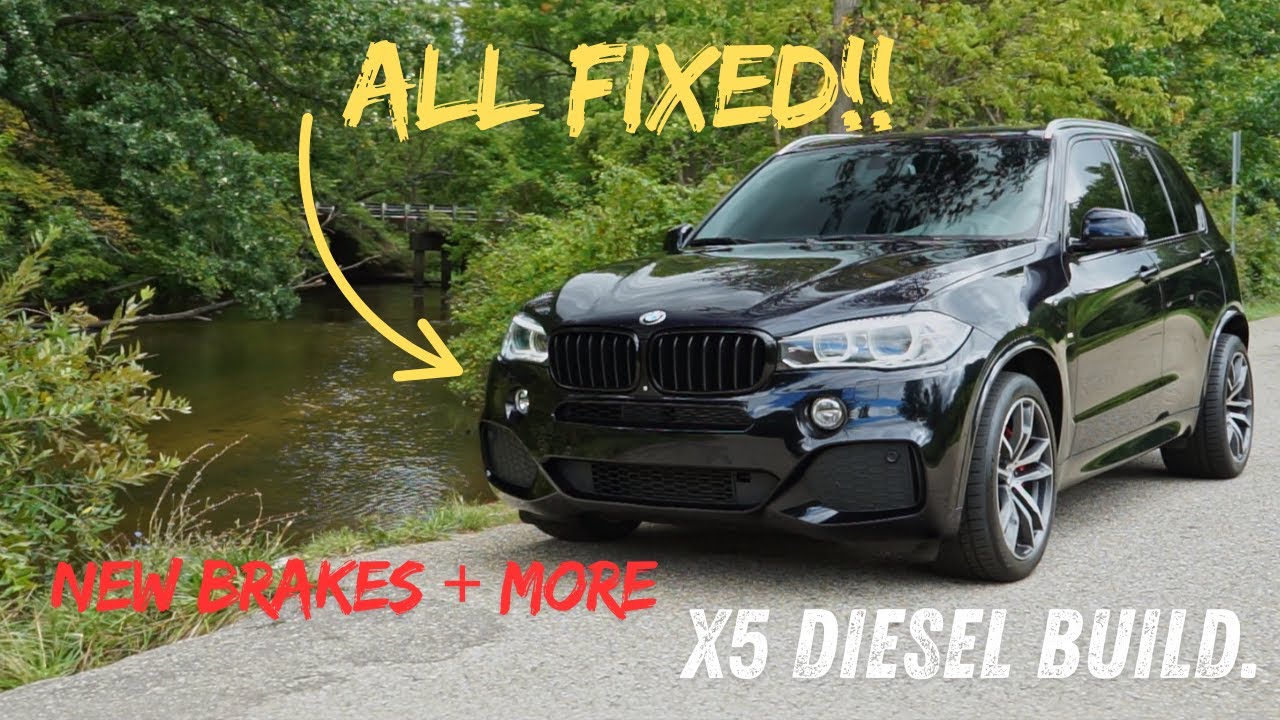 REBUILDING a Smashed BMW X5 (PART 2) - YouTube