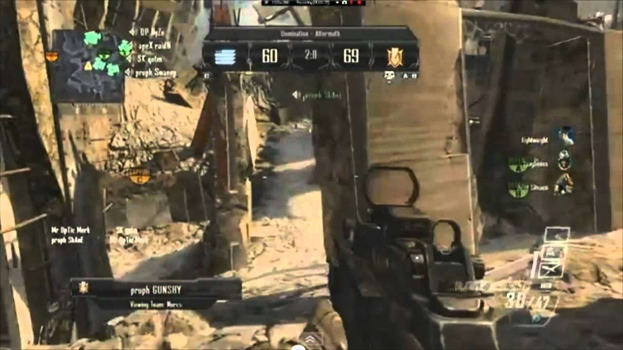 Black Ops 2 multiplayer, from Gamecom, Optic v Proph with Hastro ...
